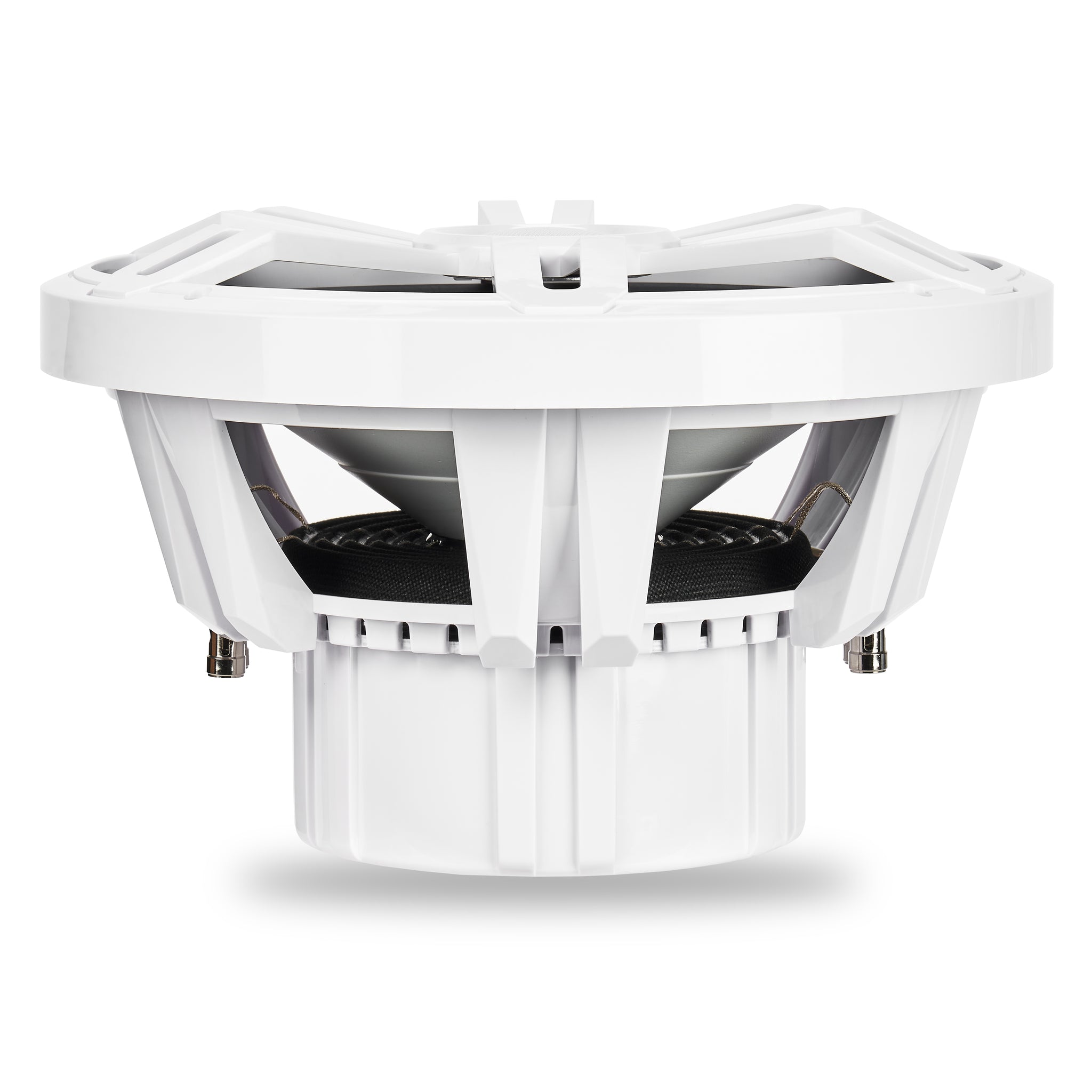 BMS12RW 1000W Peak (400W RMS) 12" Marine Subwoofer with Multi-color LE ...